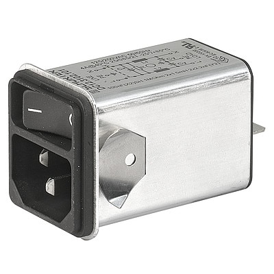DC12 - IEC Appliance Inlet C14 with Filter, Line Switch 1- or 2-pole ...